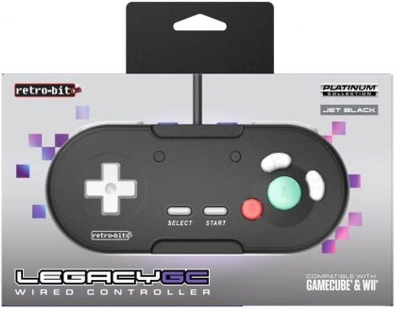 Amazon.com: Retro-Bit Legacy GC Wired Controller - for Gamecube & Wii ...