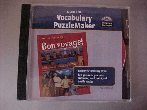 Bon Voyage! Level 1: Vocabulary Puzzlemaker, CD-Rom: McGraw-Hill ...