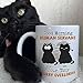 Amazon.com: Personalized Good Morning Human Servant Cat Mug, Custom Cat ...