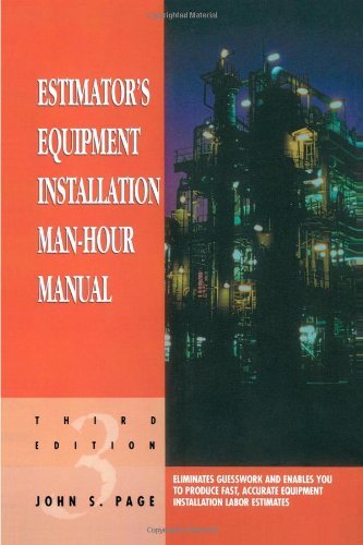 『Estimator's Equipment Installation Man-Hour Manual - 読書メーター