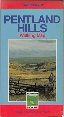 Walking Pentland Hills Map : John Bartholomew and Son: Amazon.co.uk: Books