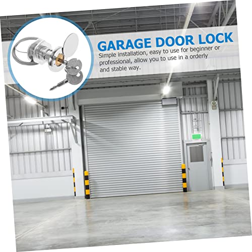 CORHAD Garage Lock 1 Set Flap Door Lock Vault Garage Door Handle on Off ...