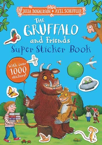 The Gruffalo and Friends Super Sticker Book: With over 1000 stickers ...
