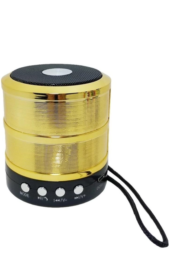 PP-BT1104, Mini Bluetooth Speaker, Golden Yellow Colour, Wireless ...