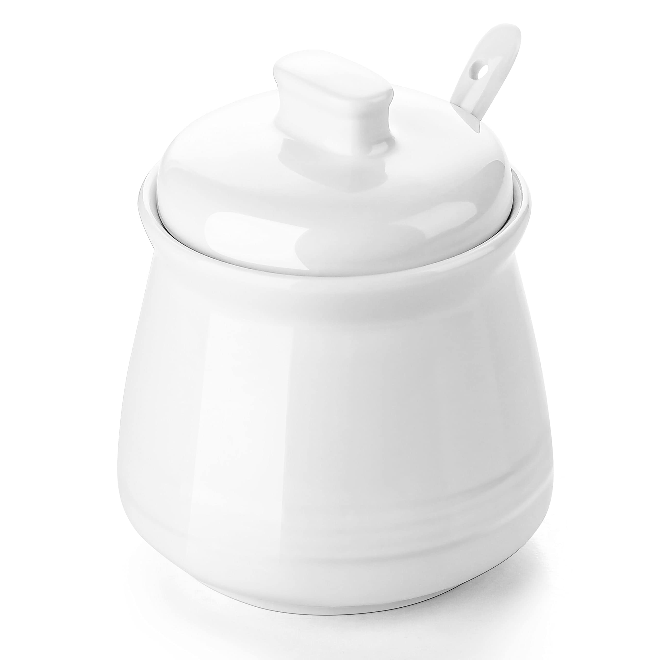 Buy DOWAN Sugar With Lid And Spoon 12 Oz Ceramic Sugar Container