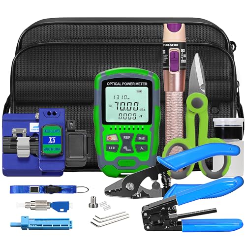 Fiber Optic Termination tool Kit FTTH Cable cold welding tool set With ...