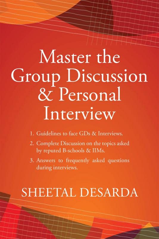 Buy Master the Group Discussion & Personal Interview : Complete ...