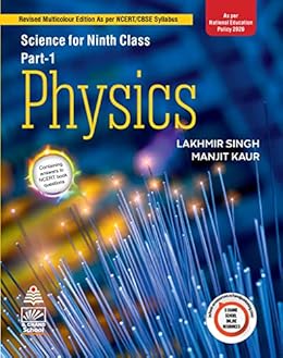 Science For Ninth Class Part 1 Physics eBook : Lakhmir Singh, Manjit Kaur: Amazon.in: Kindle Store