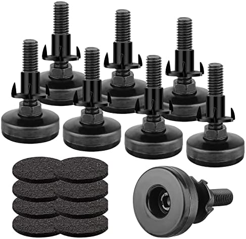 Amazon.com: Pehciroe Adjustable Furniture Leveling Feet, 4 Pack Heavy ...