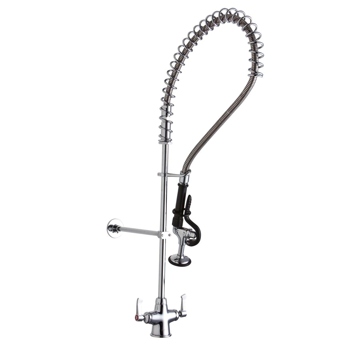 Elkay Low Flow Solid Brass Commercial Kitchen Faucet with No Swivel ...