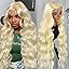 Amazon.com : ShengCai 613 Lace Front Wig Human Hair 13x4 Body Wave ...