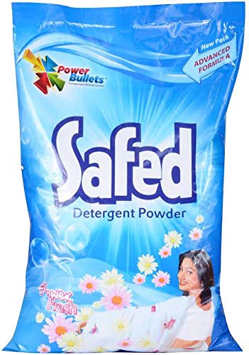 Safed Powder Detergent - 2 kg (With Free Bucket) : Amazon.in: Health ...