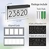 Amazon.com: House Numbers For Outside Solar Powered, Address Plaques ...