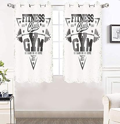 The 30 Best Gym Room Window Curtain Panels of 2024 [Verified] - Cherry ...
