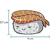 Finally Home Toppa termoadesiva per sushi Kawaii | Toppe alimentari ...