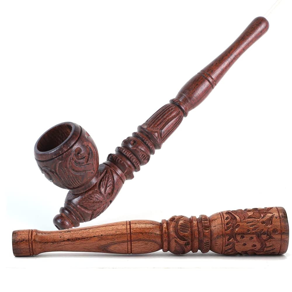 Wood Chillum Pipe
