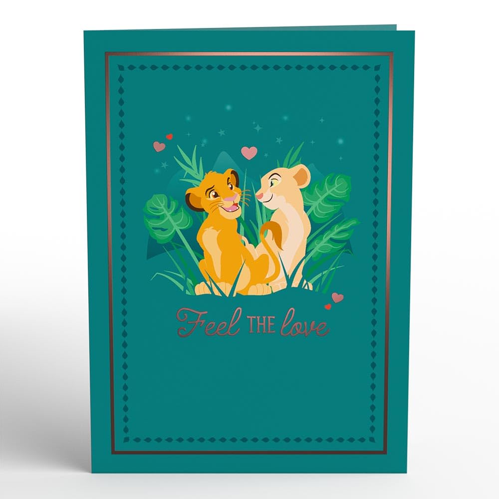 Lion King Valentines Day Card Amazon.com : Lovepop Valentines Day Card