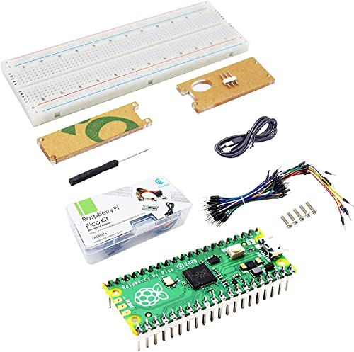 Adeept Raspberry Pi Pico Learning Starter Kit Pico Microcontroller Board With Pre Soldered