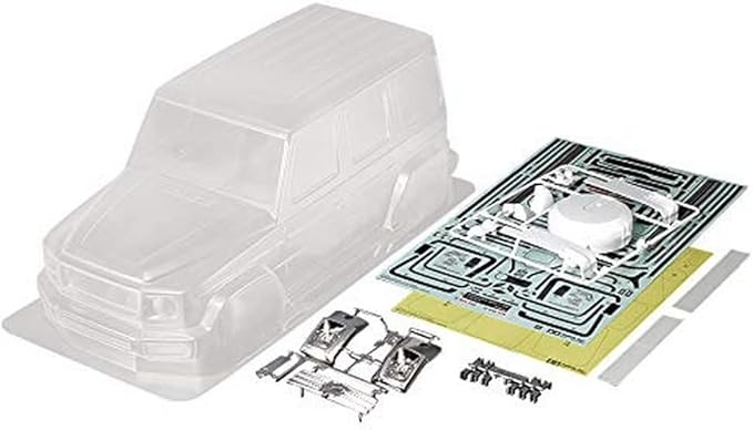 Amazon.com: Tamiya 51623 MERC-Benz G500 CC-02/01 267 mm Kit for Remote ...
