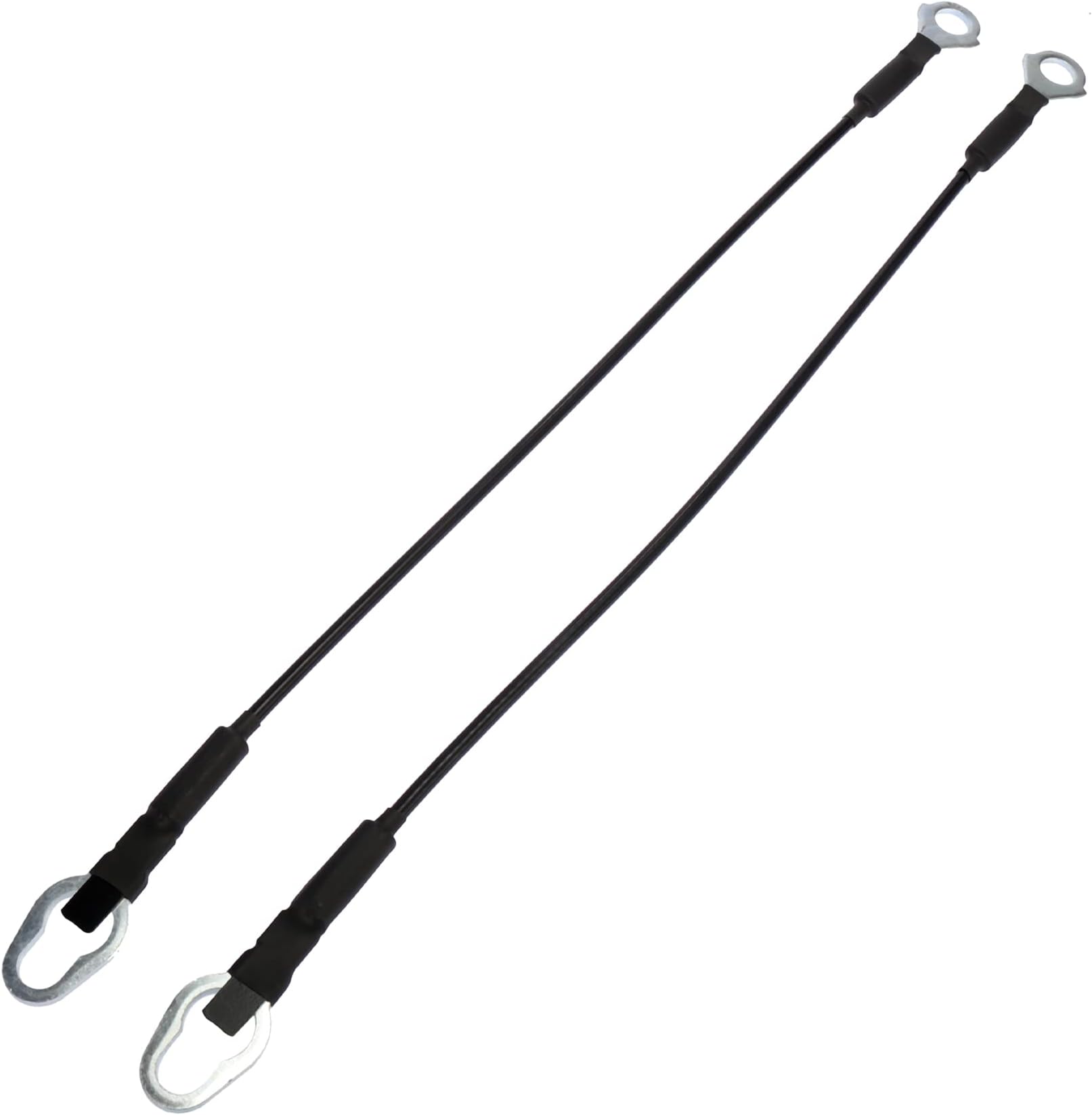 Amazon.com: X AUTOHAUX Pair Rear Tailgate Cables Lift Gate Support ...