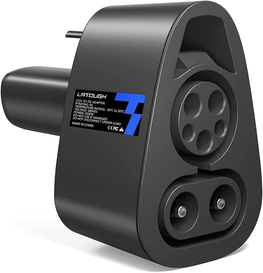 Amazon.com: LaTough TSL Charger Adapter CCS to TSL for Model 3/S/X/Y ...