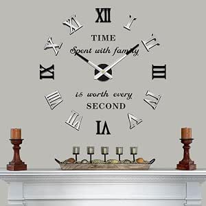 Amazon.com: VANGOLD Design Creative Wall Clock - Enhance Your Office ...