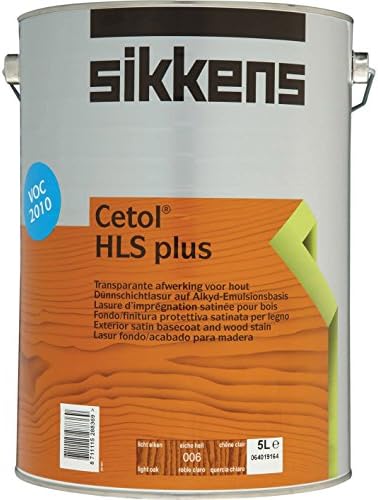 Sikkens Cetol HLS Plus Translucent Woodstain Light Oak 5 Litre : Amazon ...