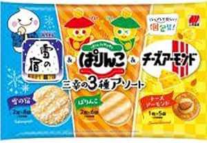 Amazon.co.jp: 三幸製菓 3種アソート 156g×12入 : 食品・飲料・お酒
