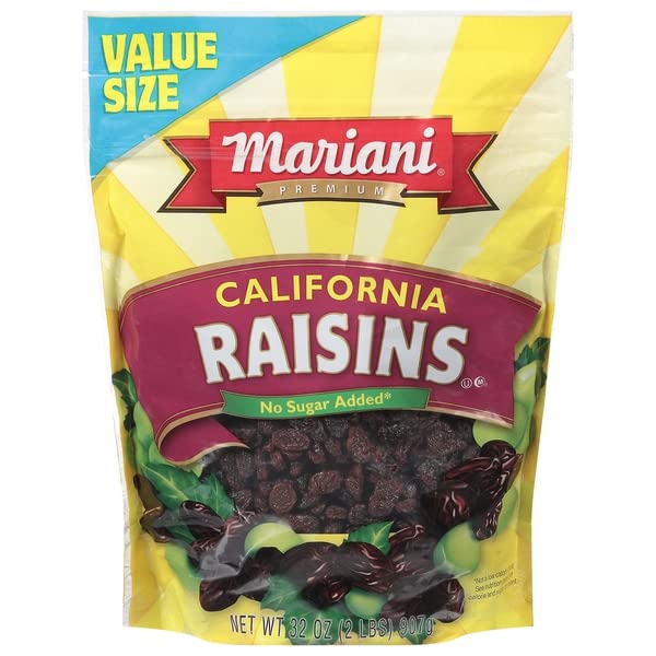 Amazon.com: Mariani, Raisins California Value Size, 32 Ounce : Grocery ...