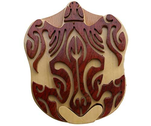 Amazon.com: Turtle Puzzle Box with Hidden Compartment : Toys & Games