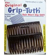 Amazon.com : Good Hair Days Grip-Tuth Combs - Set Of 2 Hair Side Combs ...