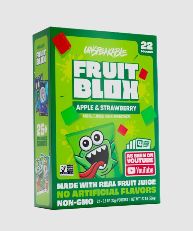 Amazon.com: Apple Strawberry Fruit Snacks, 22 Count (1 Pack)
