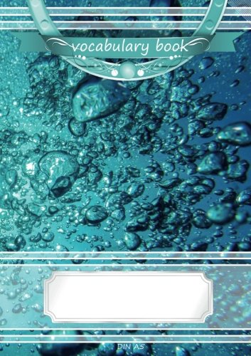 Vocabulary Book DIN A5: 2 columns, 70 lined pages, 21 rows each page ...