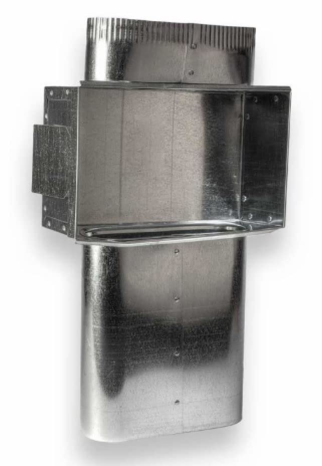 Snapklik.com : HVAC Premium Double Oval Stack Head 6" Throat Duct ...