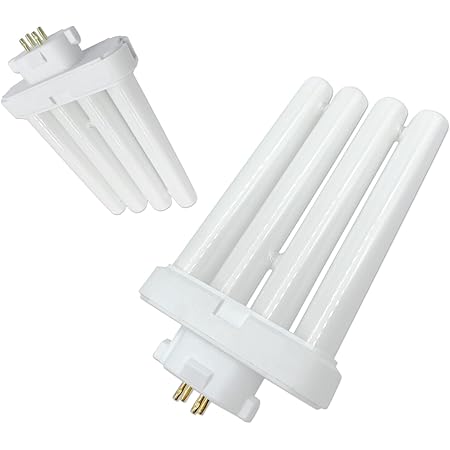 Dysmio Compact Fluorescent 27W Quad Tube, 6500K Daylight Light FML ...