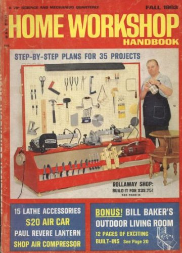 Home Workshop Handbook - Step-by-step plans for 35 projects (Fall 1963 ...
