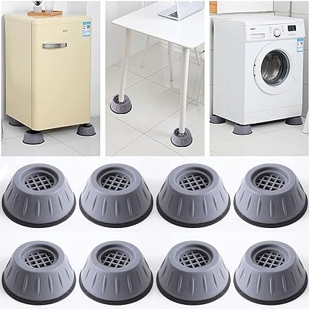 Navjai 8Piece/Set Washing Machine & Dryer Anti Vibration Pads,Shock and ...