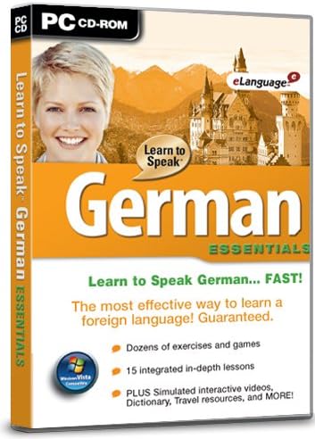 Learn 2 Speak German (PC) : Amazon.co.uk: Software