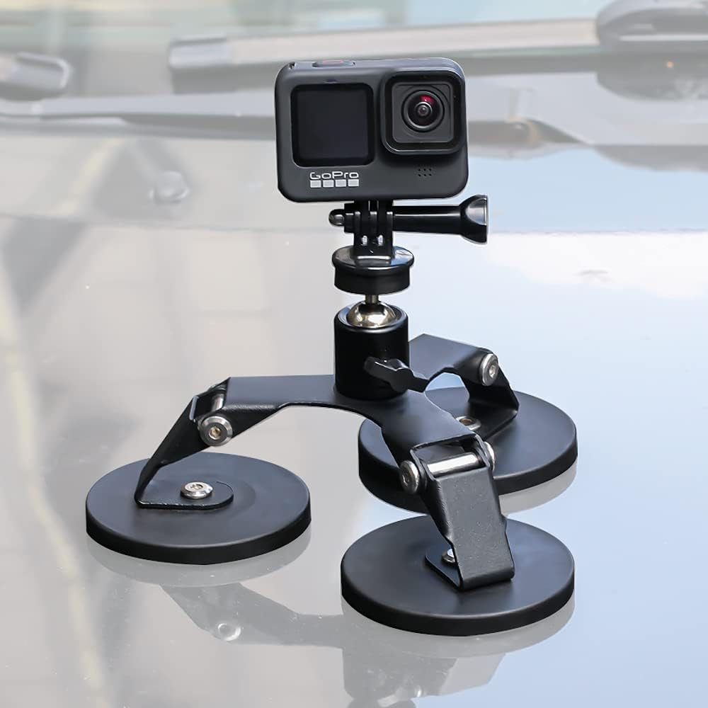 Amazon.com : SNAP Mounts PRO – Magnetic Action Camera Helmet Mount for ...