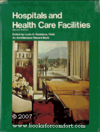 Hospitals and health care facilities: Louis G. Redstone: 9780070023383 ...