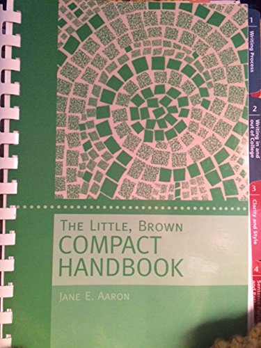 The Little, Brown Compact Handbook: Jane E. Aaron: 9780558692452 ...