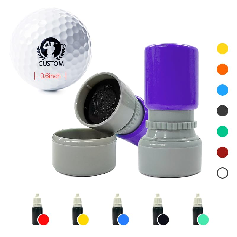 Amazon.com : ORYG Custom Golf Ball Stamp Personalized Long Lasting Golf ...
