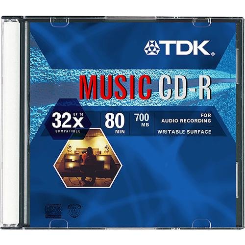 TDK CDR-80 Blank Recordable CD for Audio CD Recorder : Amazon.in ...