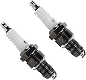 Wai Danie 2pcs Spark Plugs F7TC Compatible with GX110 GX120 GX140 GX F7TC SPARK PLUGS LAWNMOWER ...