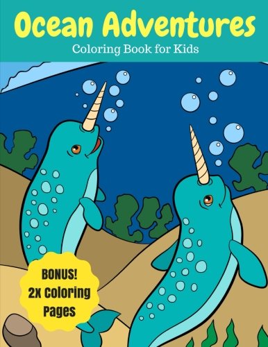 Ocean Adventures: Sea Creatures and Ocean Animals Coloring Book for ...