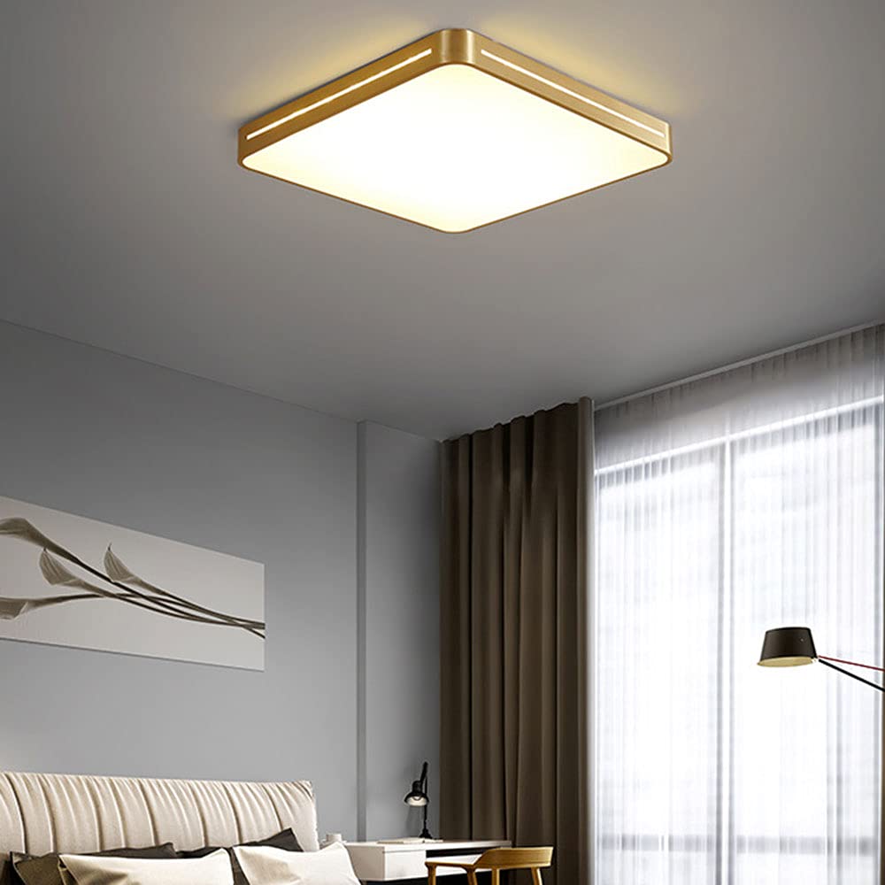 Copper Flush Mount Lighting WAC Lighting FM 45008 AB York LED 8 Inch