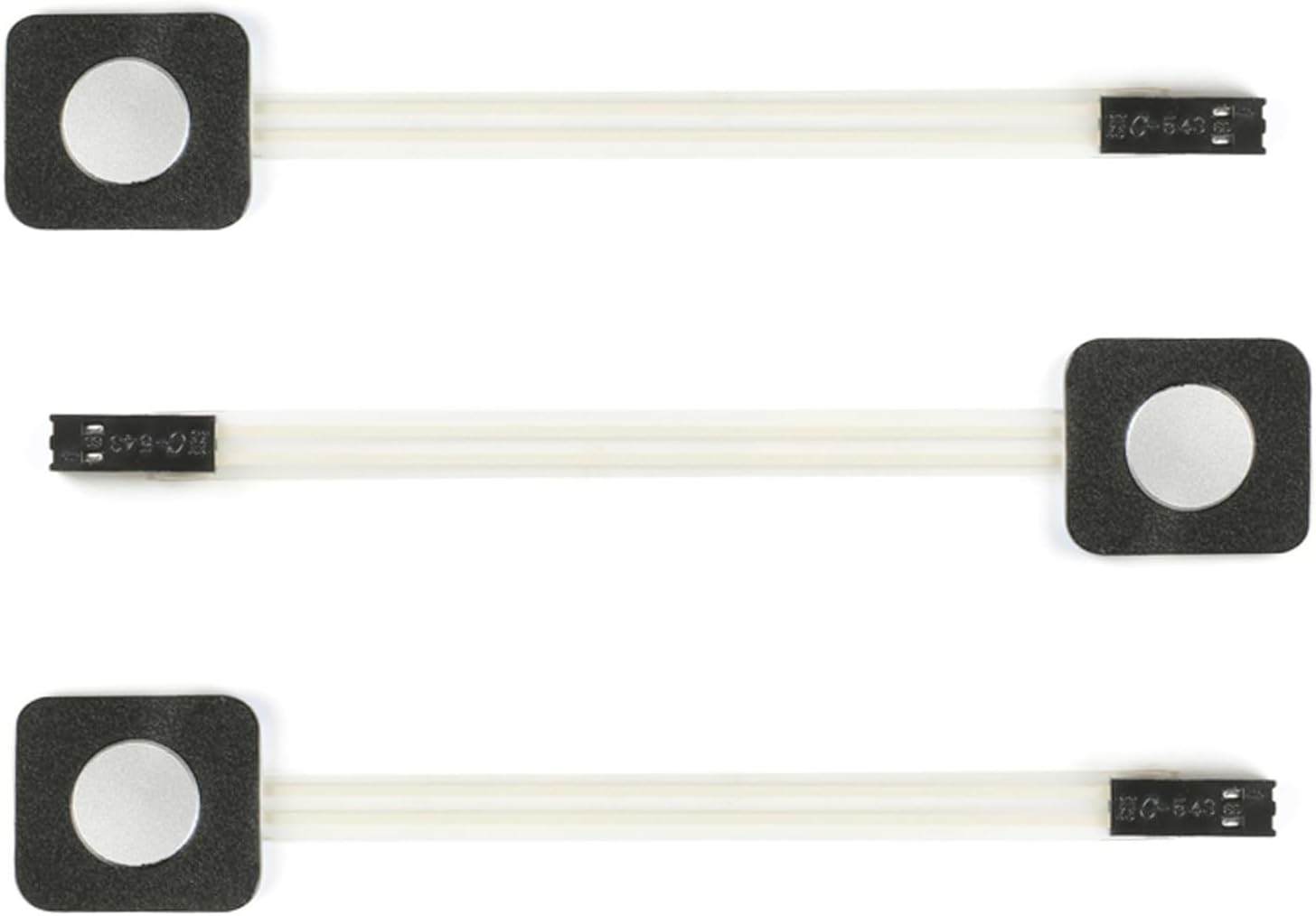 Amazon.com: JESSINIE 3Pcs 1x1 1 Key Membrane Switch Grey MG001AA 1-Key ...