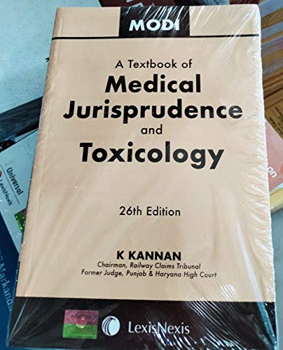 Buy A Textbook of Medical Jurisprudence and Toxicology(26th Edition ...