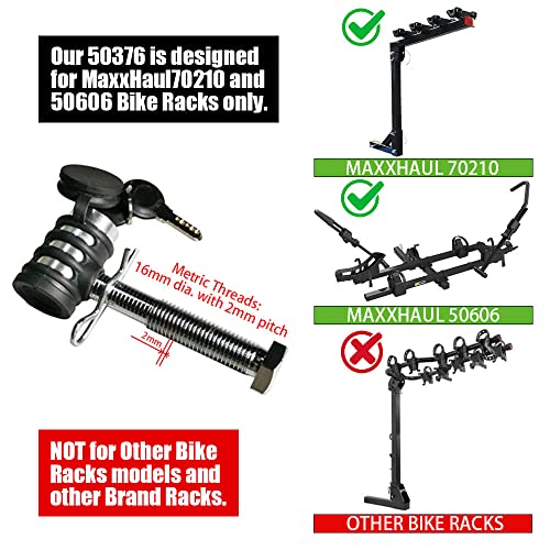 Snapklik.com : 50376 Threaded Hitch Locking Pin For 70210 & 50606 Bike ...