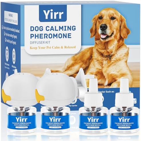 Mikccer Dog Calming Plug-in, Relaxants & Anxiety Relief for Dogs, 6-in ...